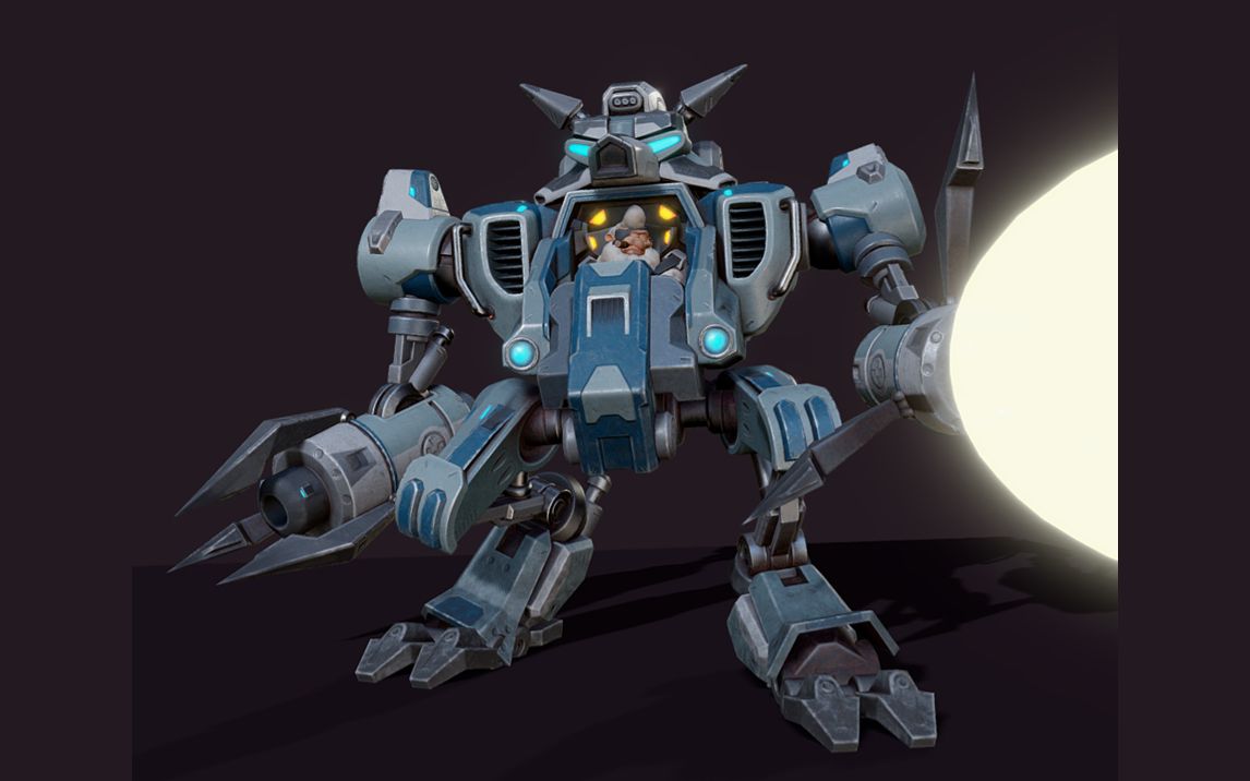 机甲建模全流程!Maya的基本操作讲解与灵活运用!