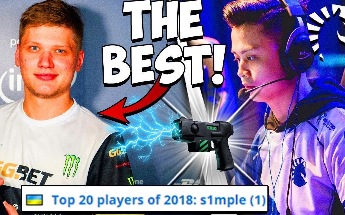 ...Liquid Stewie 电击枪混烟狂魔!s1mple2018年度最佳职业哥!|CS:GO
