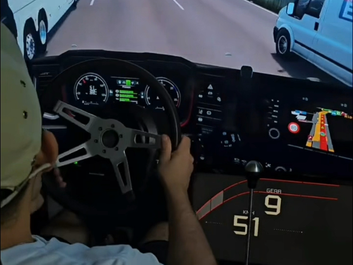 欧卡之发现目标后要快准狠_欧洲卡车模拟2