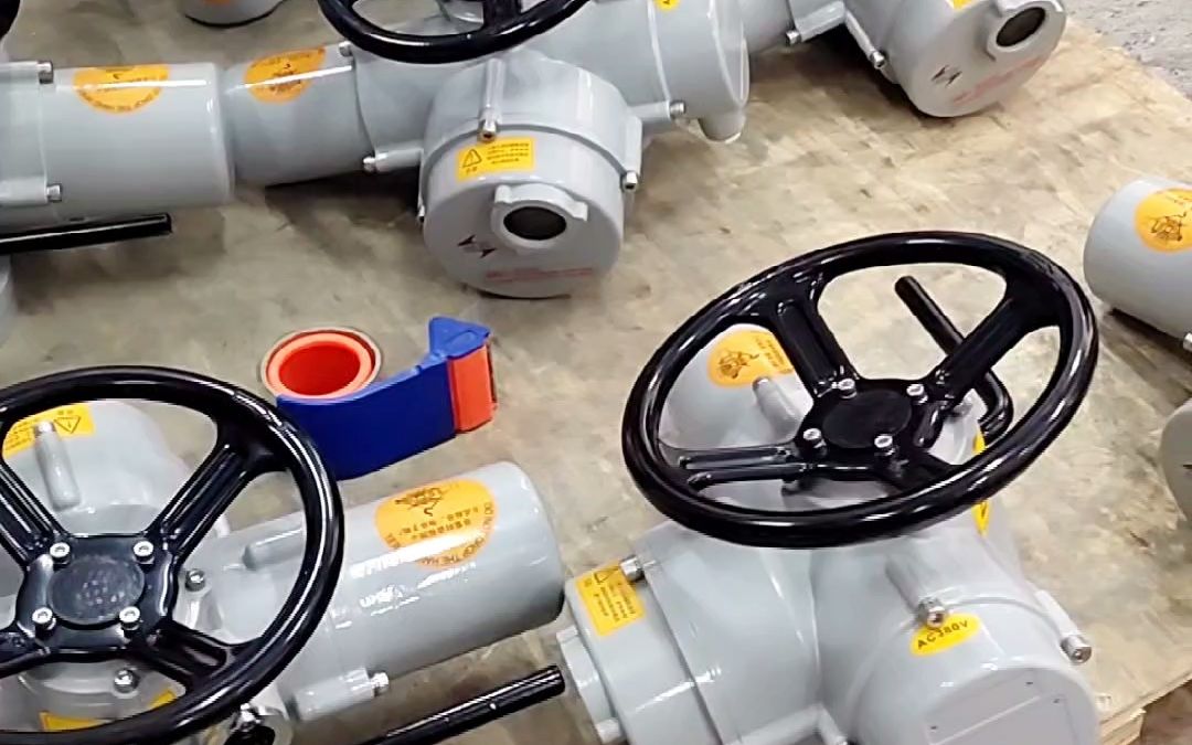 Q型电动执行器,DZW电动执行器准备发货