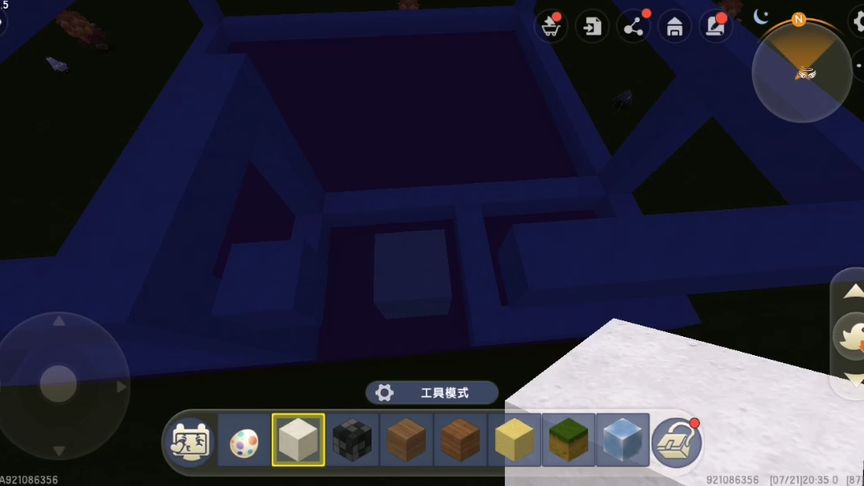 迷你世界:“双层清凉小别墅”制造成!非常适合夏日的小房子!