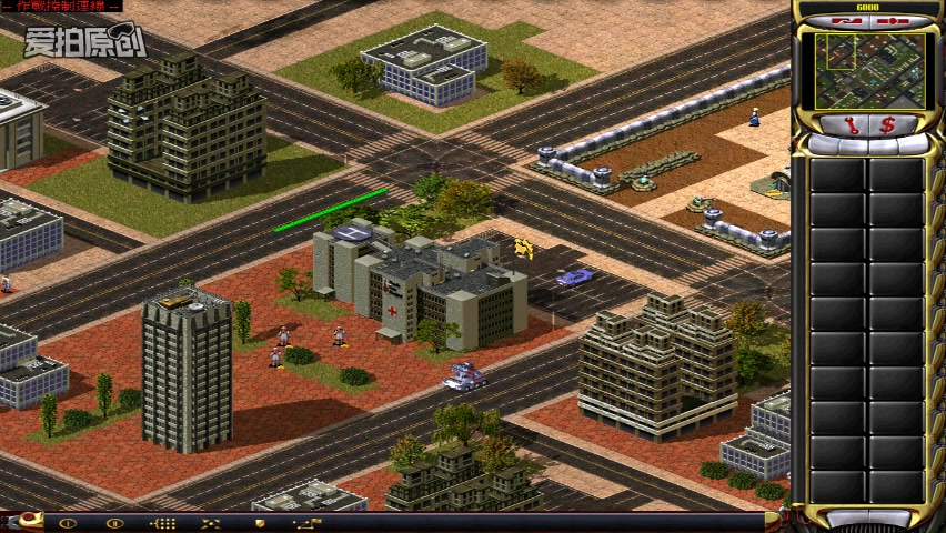 挂边斯基的《红色警戒2》简单难度全战役流程通关娱乐玩法——苏军...