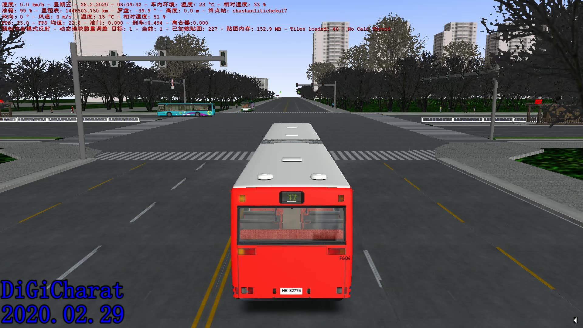 OMSI2——温州市(2.0版)17路(区间)新城→万家利锦园