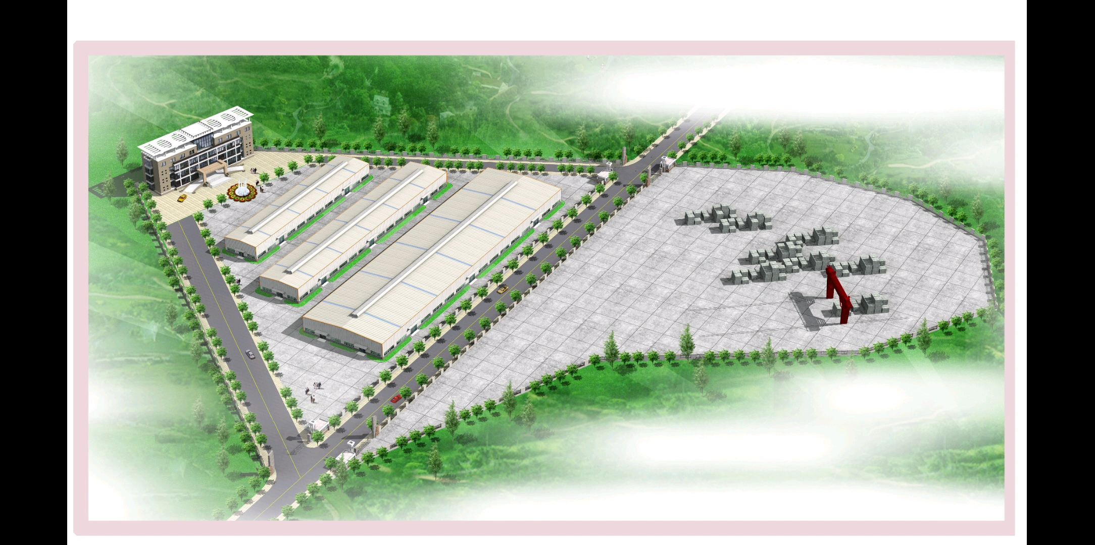 钢结构设计图效果图