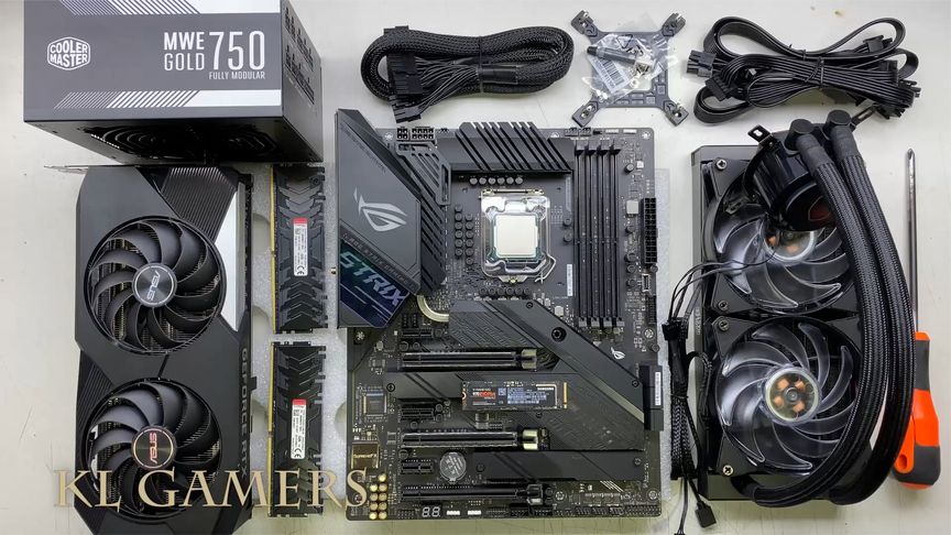 10700KF ASUS ROG STRIX Z490-E GAMING RTX 3060Ti DUAL ...