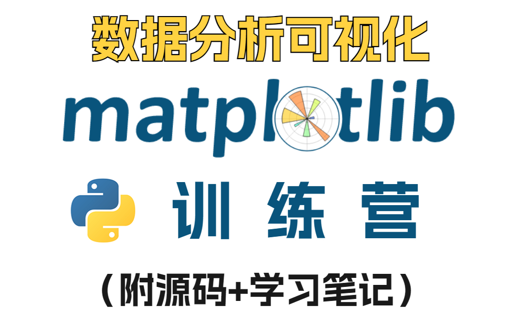 【Matplotlib教程】手把手教你3小时用Matplotlib实现数据分析可视化!...