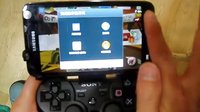 索尼PS3手柄连接三星安卓手机玩游戏