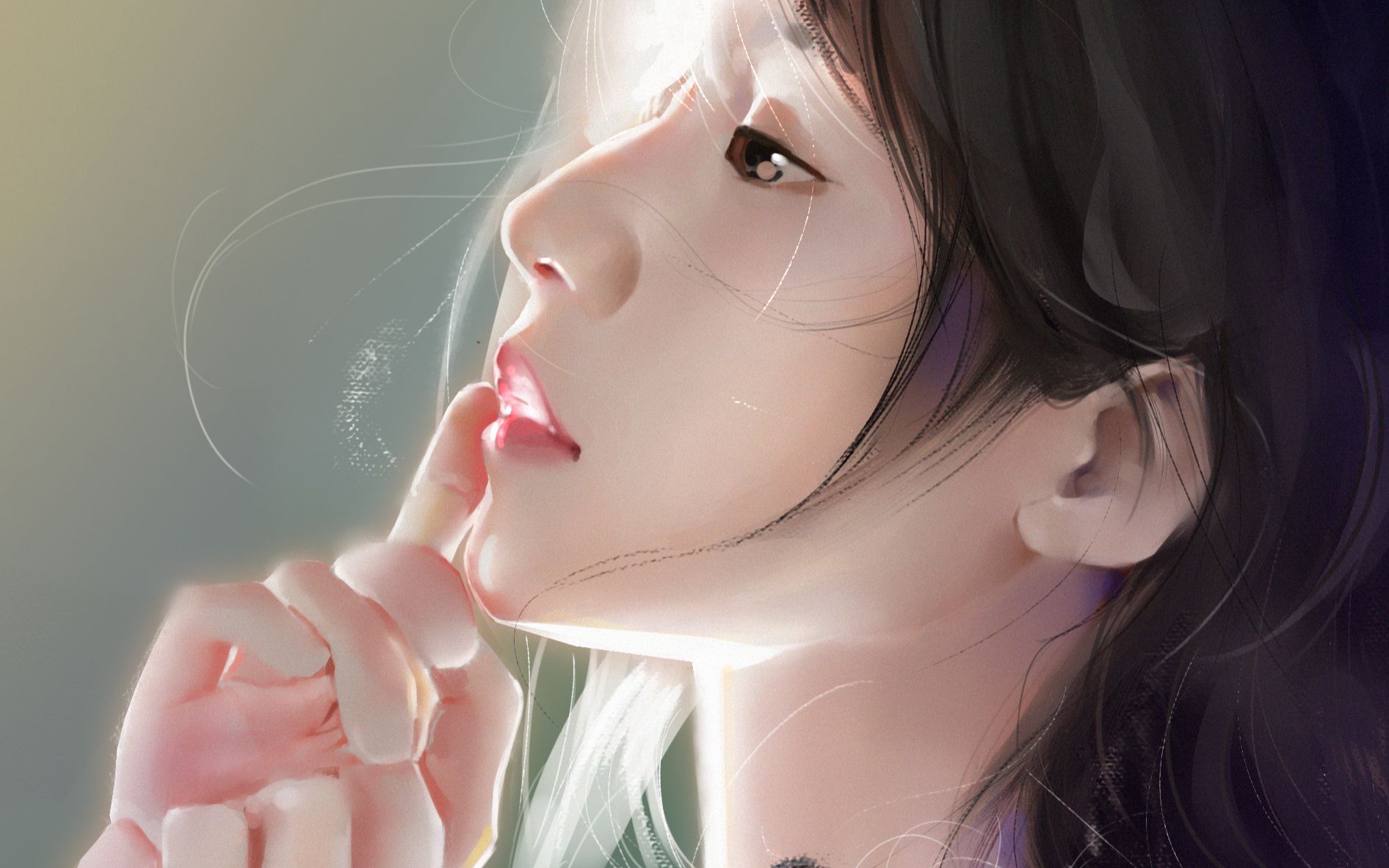 【板绘】厚涂中如何处理皮肤光影,五官塑造?素描表达的的几点要素