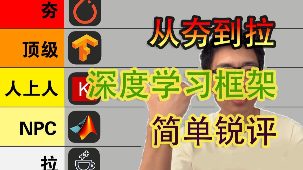 锐评深度学习框架从夯到拉!还在纠结PyTorch和TensorFlow选哪个吗