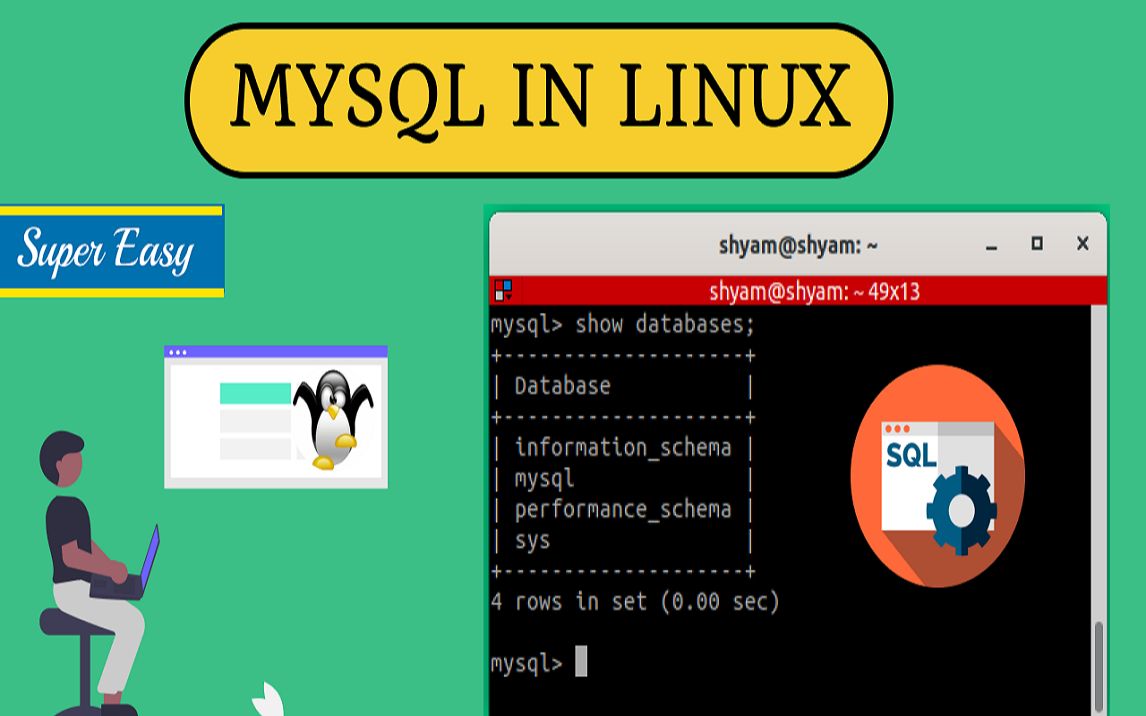 MySQL Linux 命令行教程
