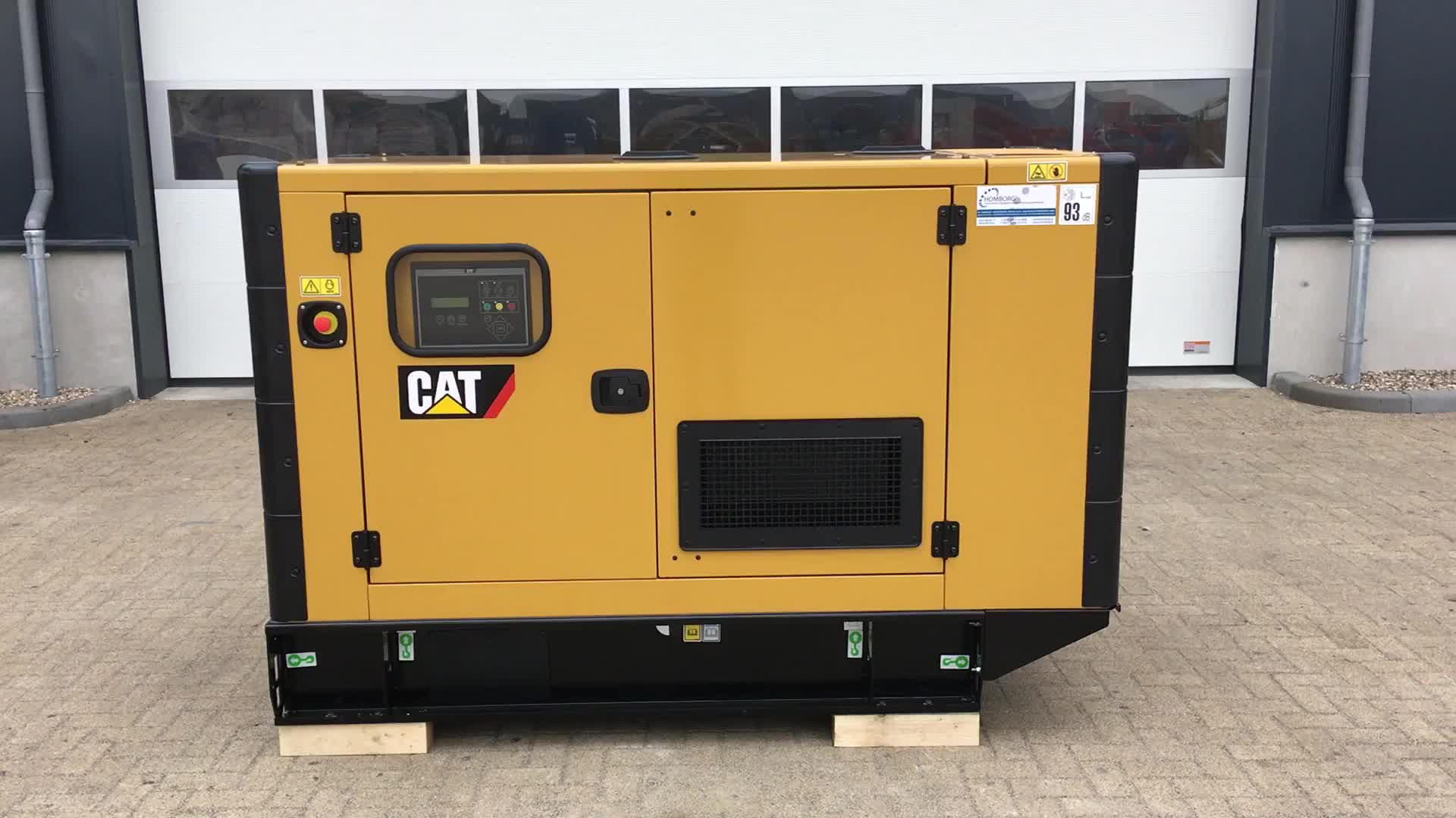 【分享】卡特小型静音发电机组 (C3.3 发动机) Caterpillar C3.3 50 kVA ...