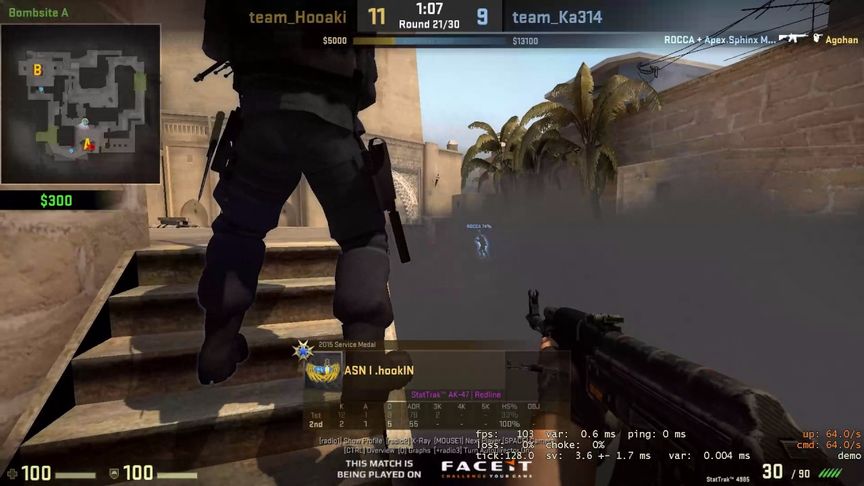 |CSGO|AK47系列15-长见识,冷静至极,见过胯下毙敌吗?