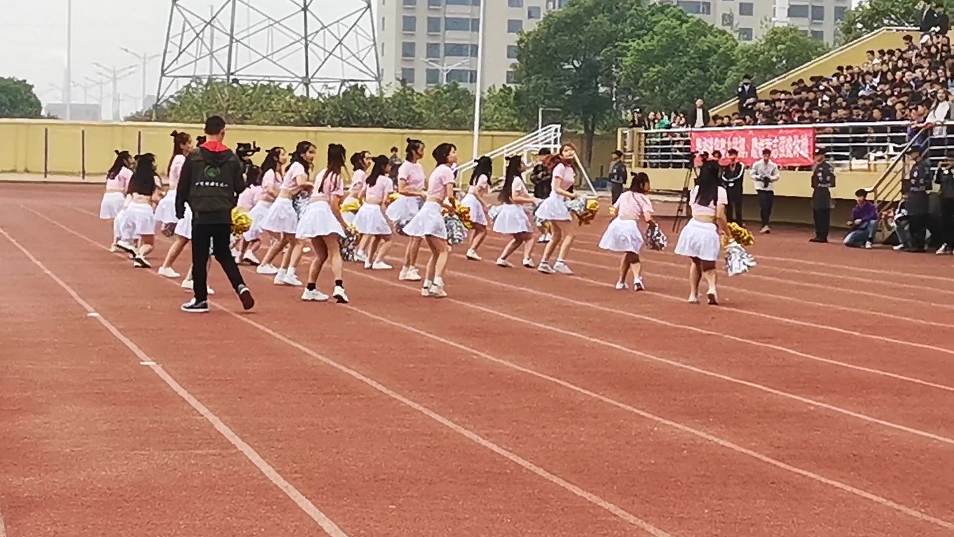 江西制造职业技术学院运动会开幕式舞蹈视频