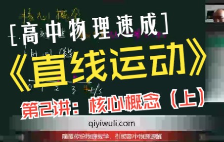 【高中物理必修一】第2讲(上):直线运动核心概念(看奇异物理反常规...