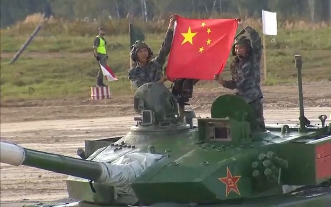 国际军事比赛-2020 “坦克两项”小组赛第一场中国队首场