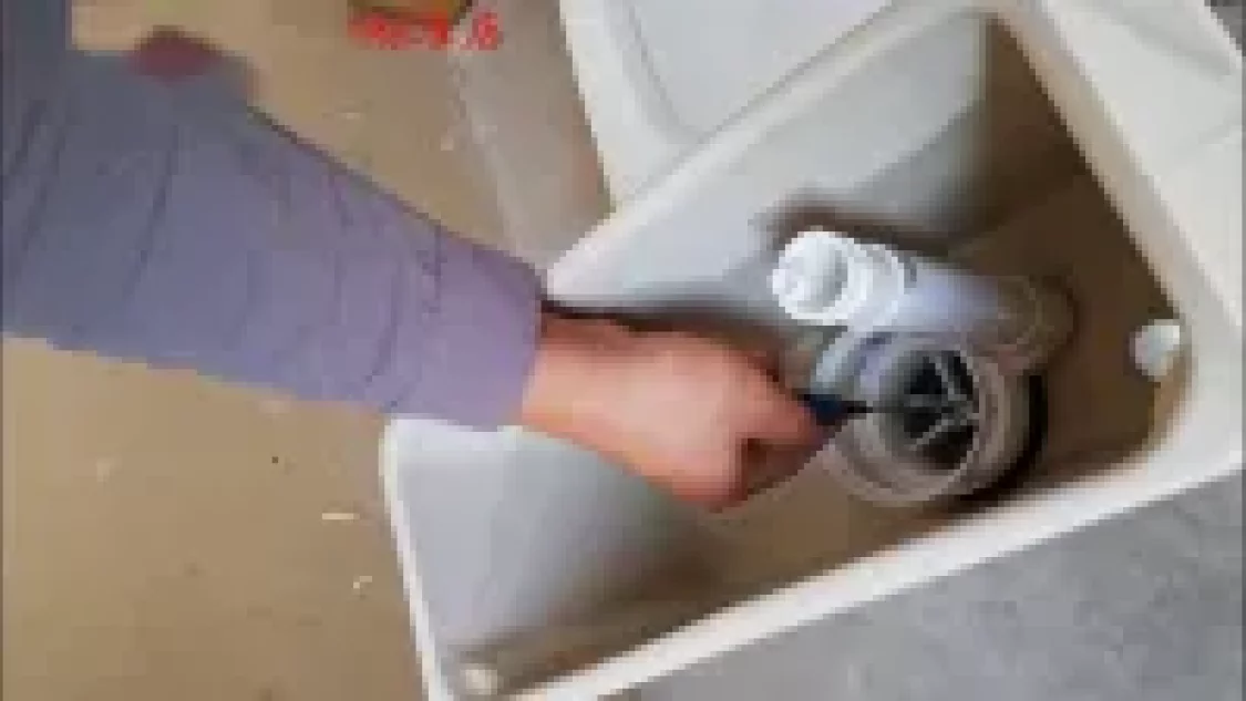 九牧马桶进水阀排水阀安装拆卸视频水箱配件安装拆卸教程
