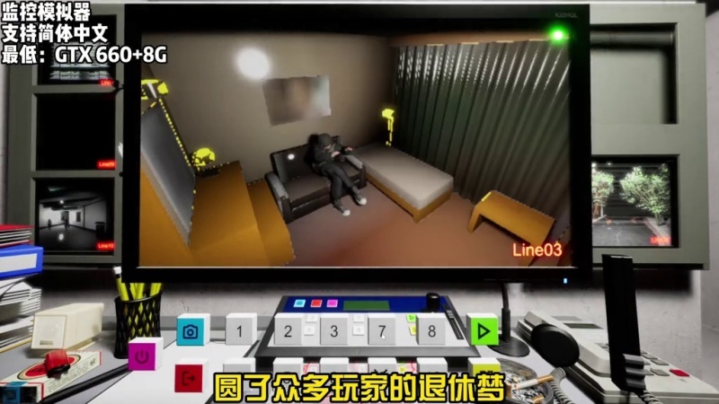 提前退休 监控模拟器圆你保安梦