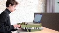 打破传统设计的电脑包Neo Box,能手提能肩背,还能秒变抽