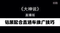 【大神说】直播版:钻展配合直通车推广技巧(16-12-7)