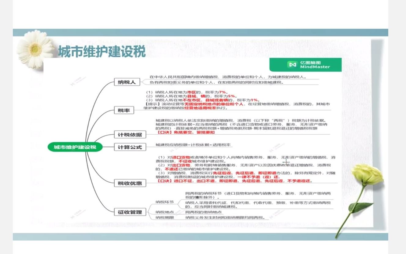 城市维护建设税