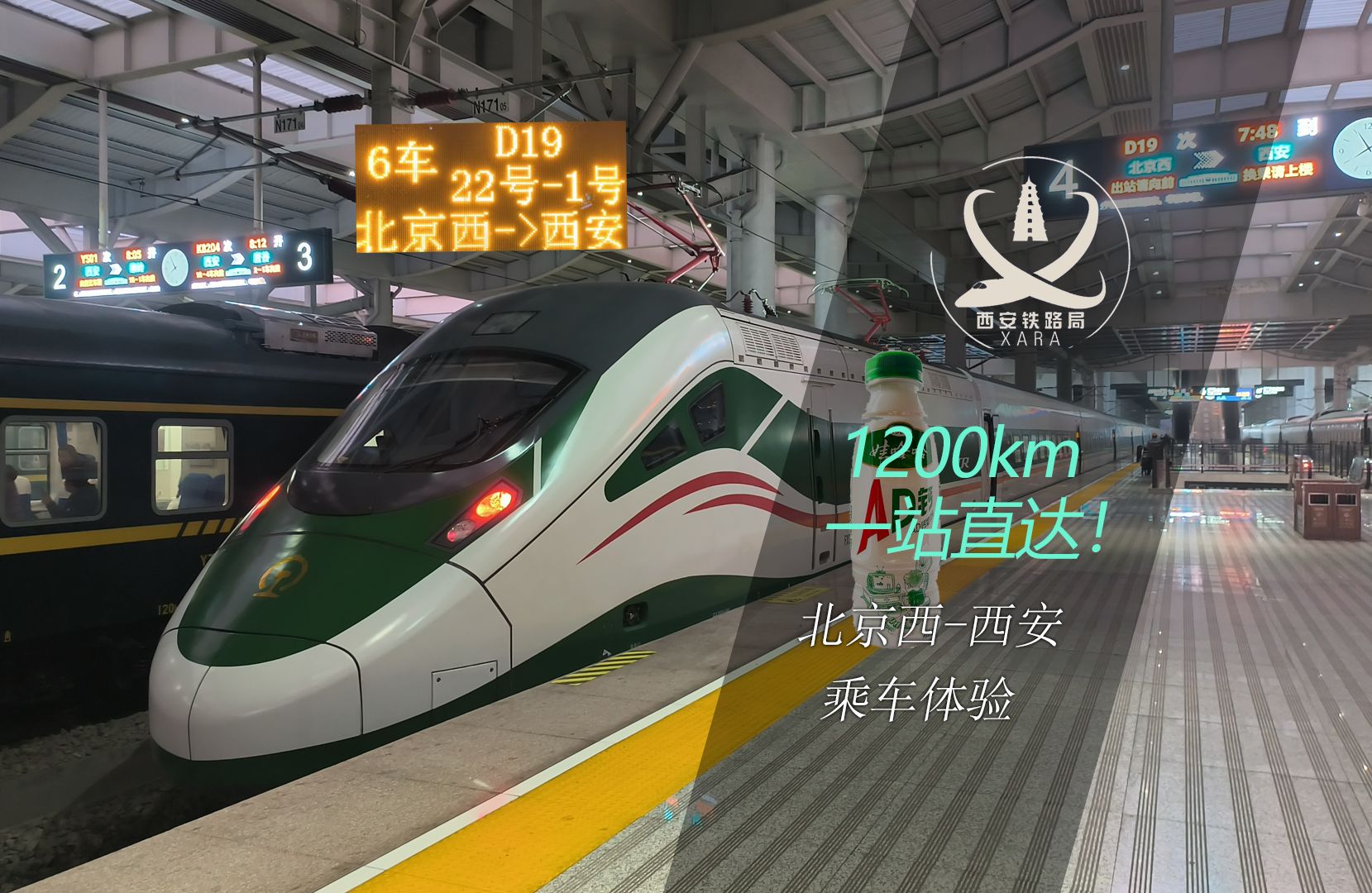 (北京西安一站直达!西局王牌Z19次的升级版?)D19次(北京西-西安)二等...