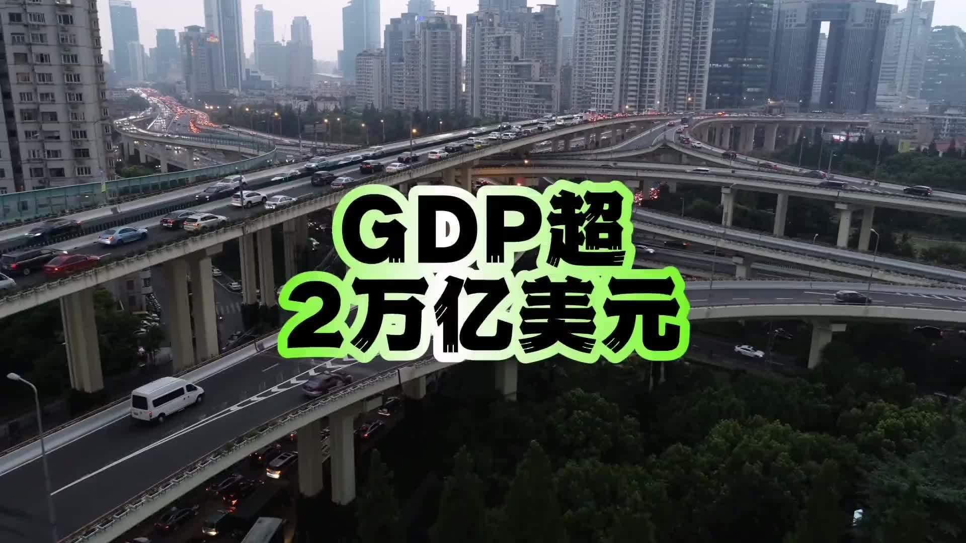GDP超2万亿美元的国家 #gdp #全球排名