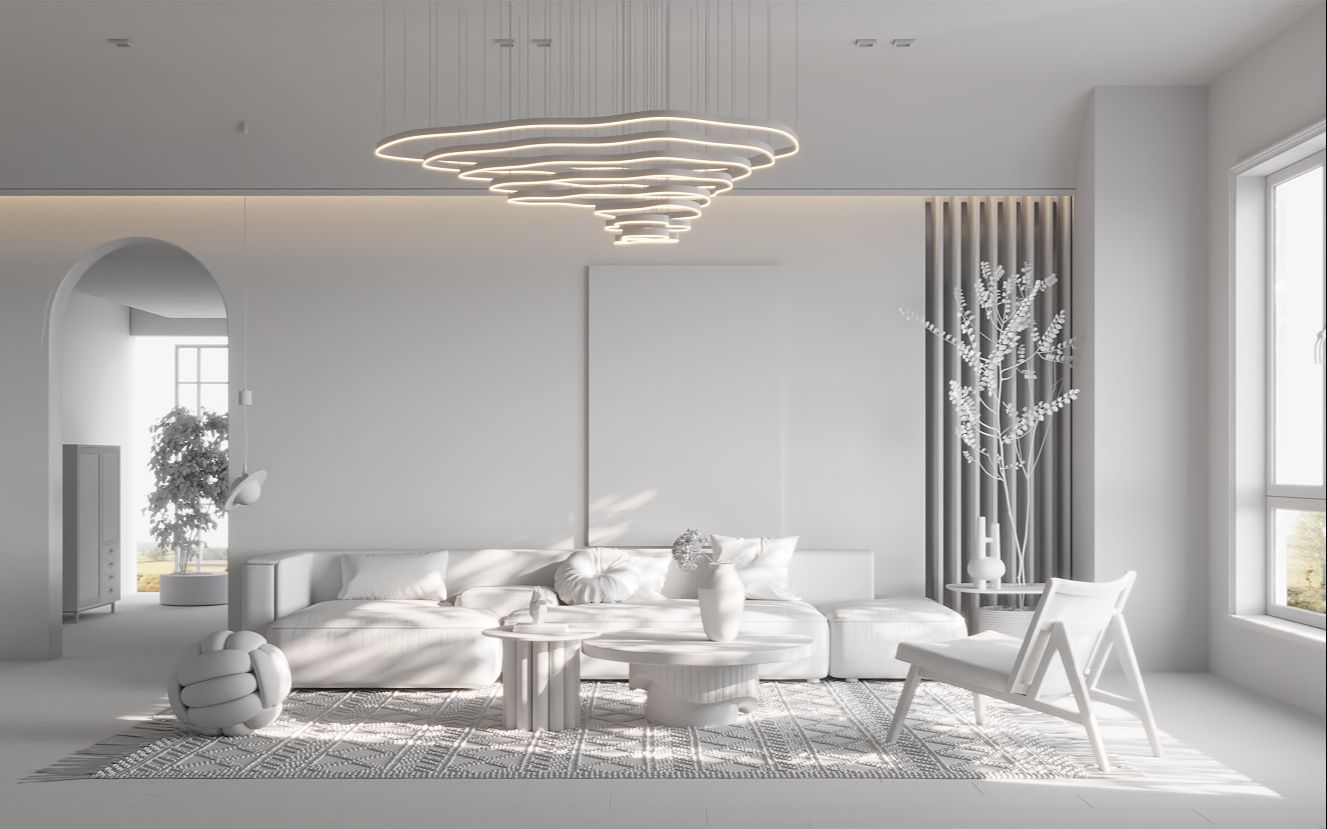 ...别再用面光球光来照亮场景了,天光要比他们效果好一百倍!vray 3dmax