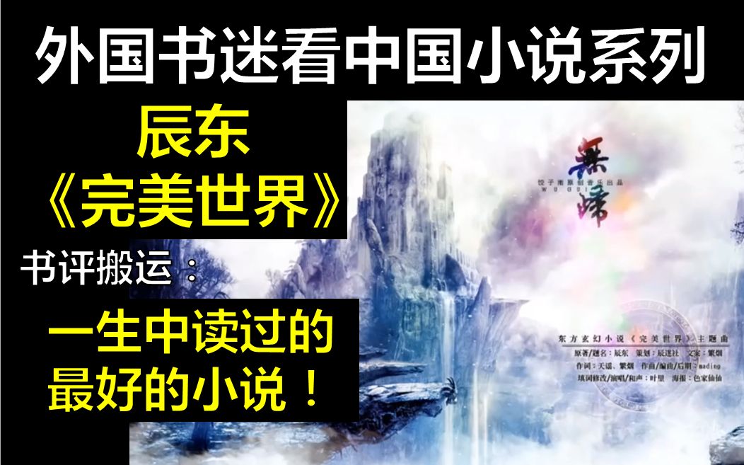 外国书迷看中国玄幻小说《完美世界》辰东,一生中读过的最好的小说!(...