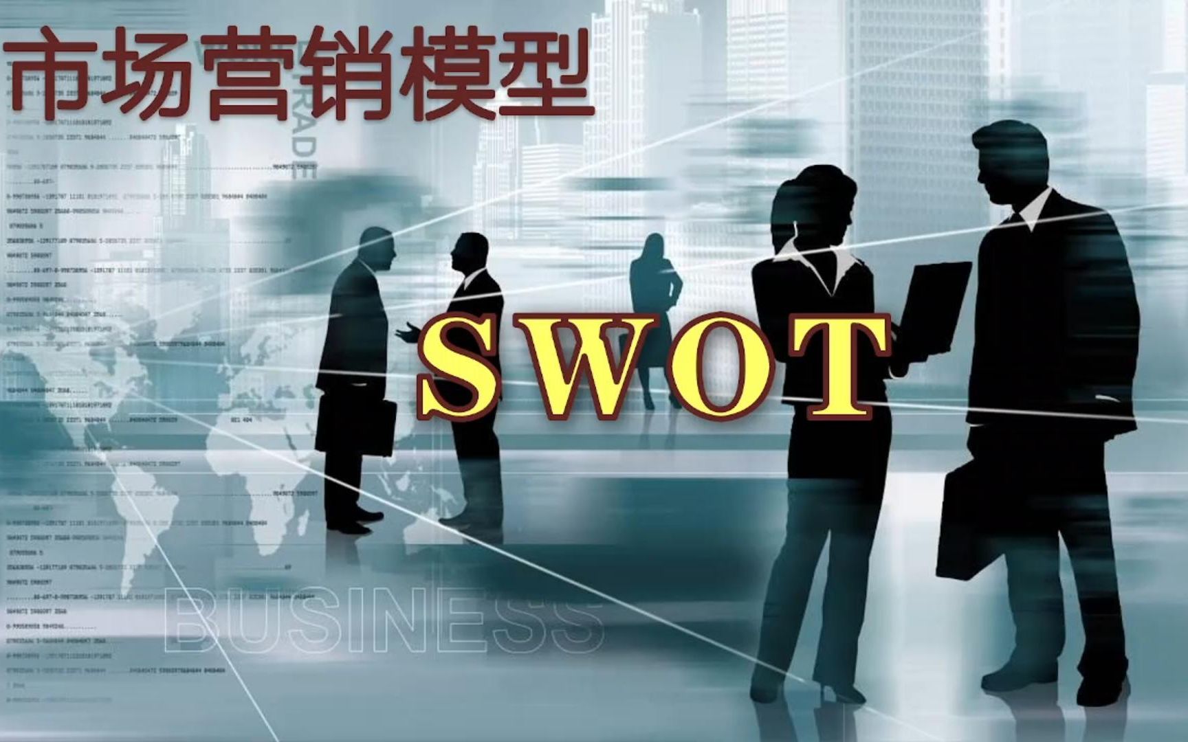 市场营销模型-SWOT