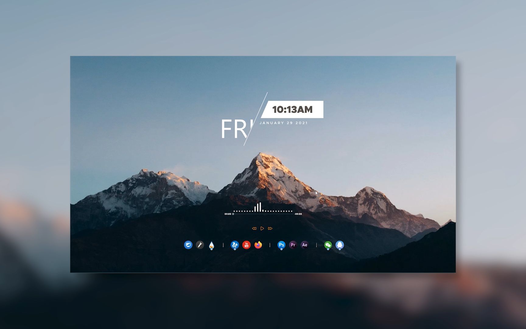 2021Windows 10 好看主题-遥望远方|繁华落尽|依然能见彩虹,从心出发!