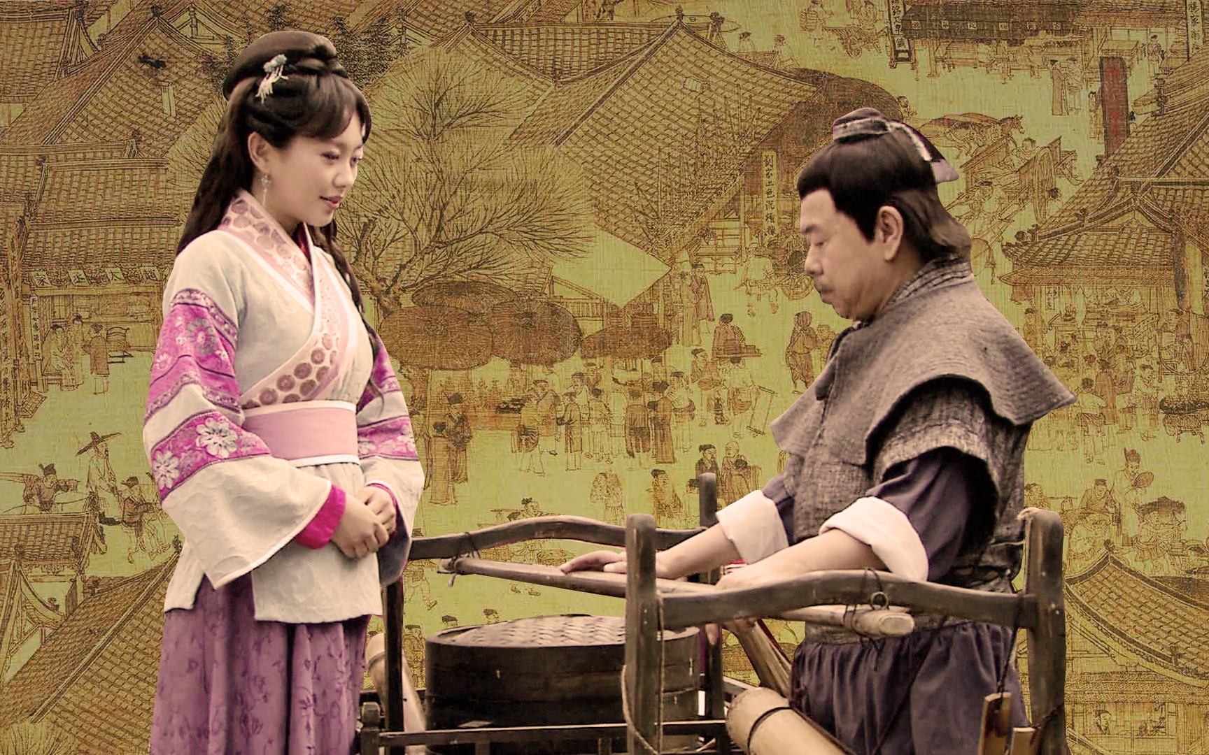 武大郎靠摆地摊养活潘金莲,北宋的地摊经济太火了!百姓占道经营,宋...