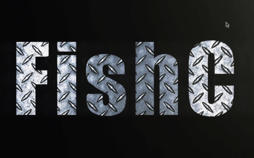 有手就会的「金属质感」字体特效ߑ