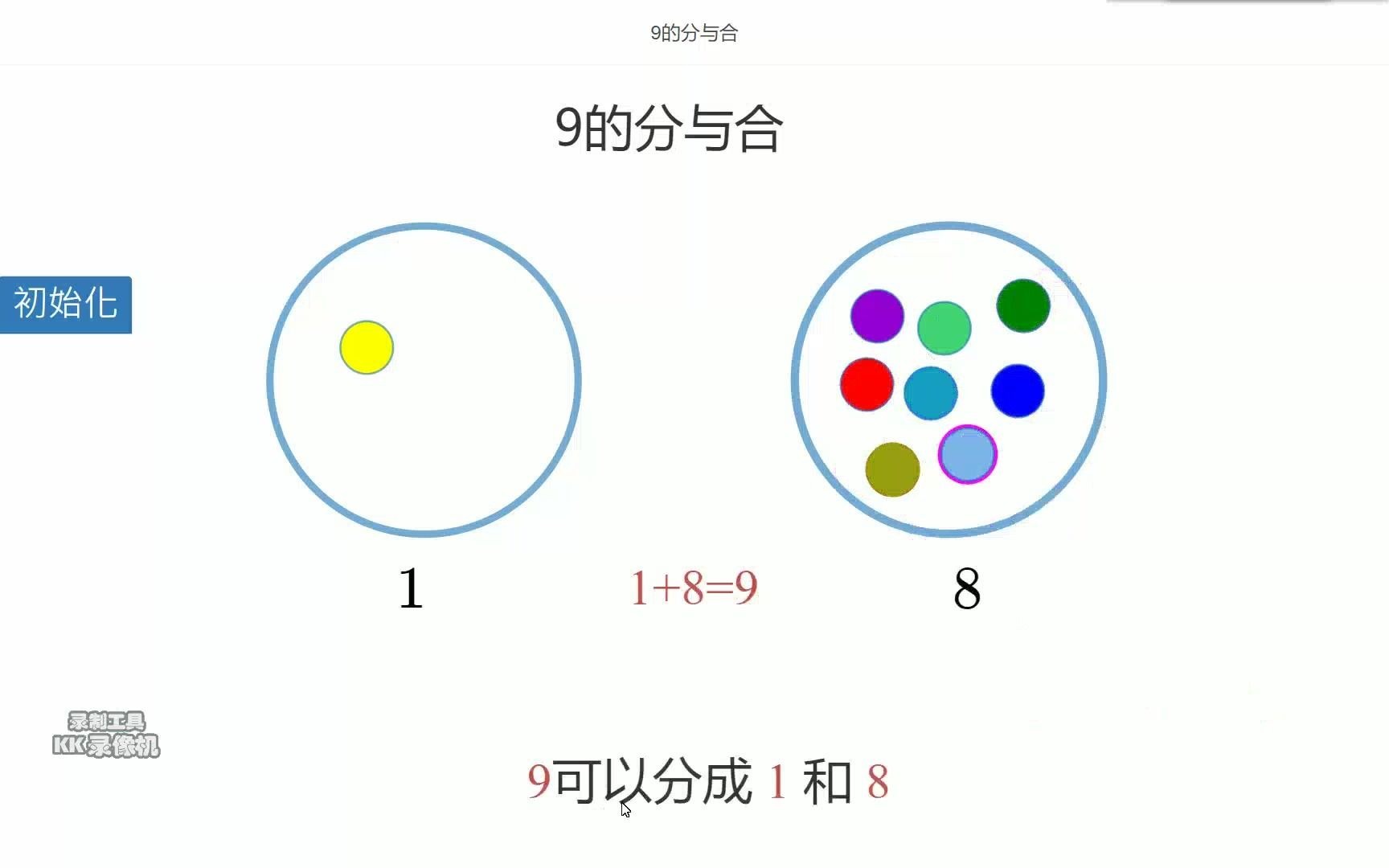 【9的分与合】培智-生活数学-微课—特殊教育