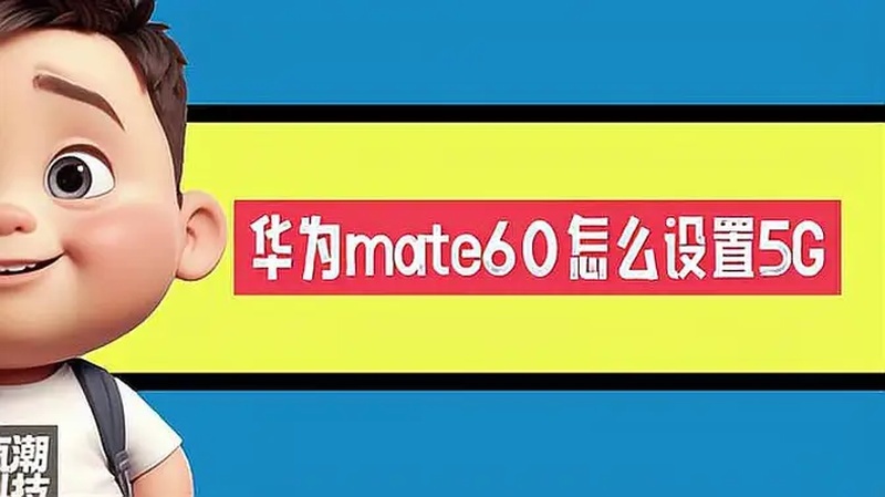 华为mate60怎么设置5G