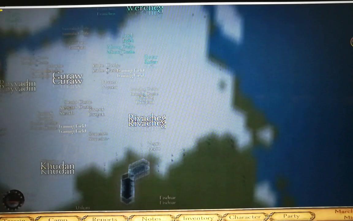 骑马与砍杀2战先辈的战争世界地图预览