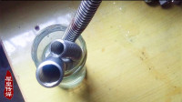 家装316L不锈钢波纹水管,用硫酸浸泡方法测材质真假,不怕被坑