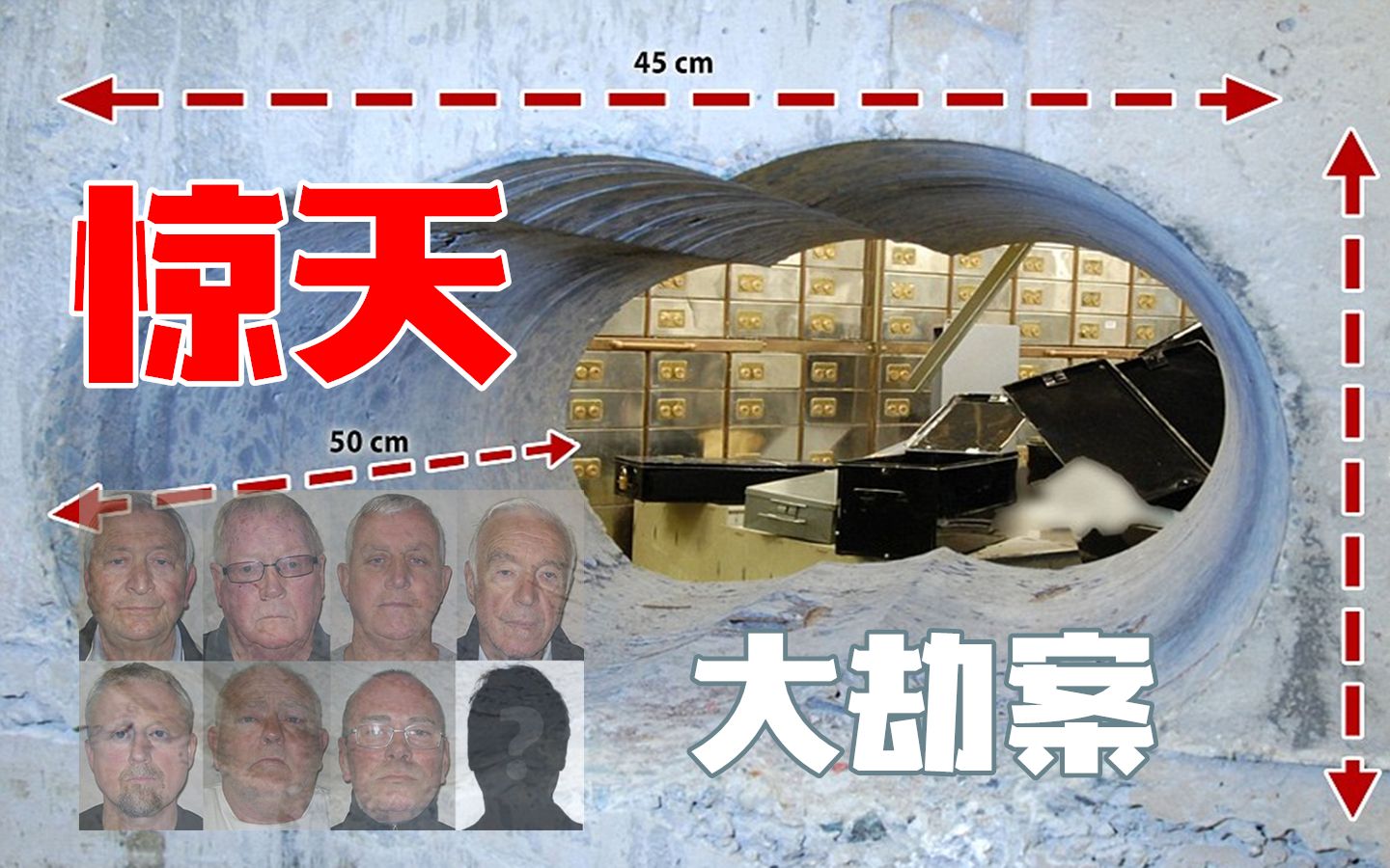 老年魔盗天团:他们犯下了英国历史上最大抢劫案【寰球大百科378】