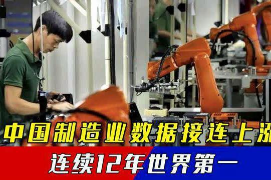 撸起袖子加油干!中国制造业数据接连上涨,连续12年世界第一