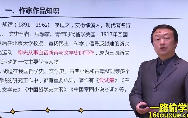 行政管理专业自考专科课程:大学语文04729视频课程 自考行政管理...
