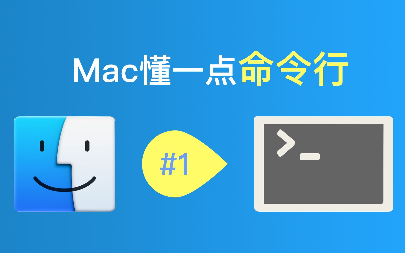【Mac懂一点命令行】#1:快速了解Mac下的命令行