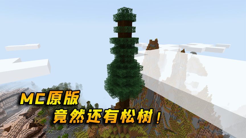 我的世界:能分清MC中树的种类,绝对不超过10个人!