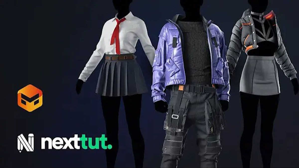 Marvelous Designer服装设计制作新手入门基础教程 中英文字幕 ...