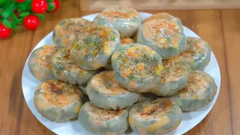 小小厨房,天热,你就做这个不用和面的小馅饼