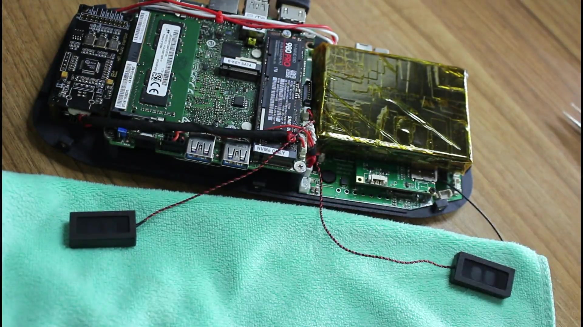 用NUC11做DIY WIN掌机,第二版作品制作中,进度汇报