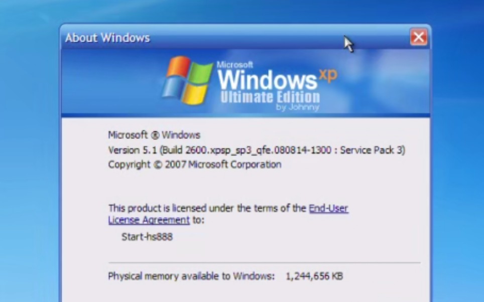 有4GB的国外大神魔改XP系统 - Windows XP Ultimate Edition