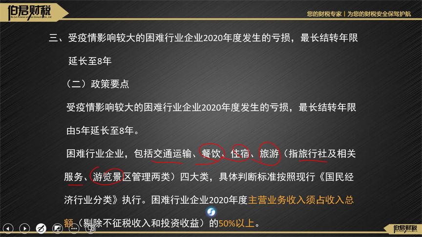汇算清缴新政:2020受疫情亏损的企业,最长结转年限延长至8年!