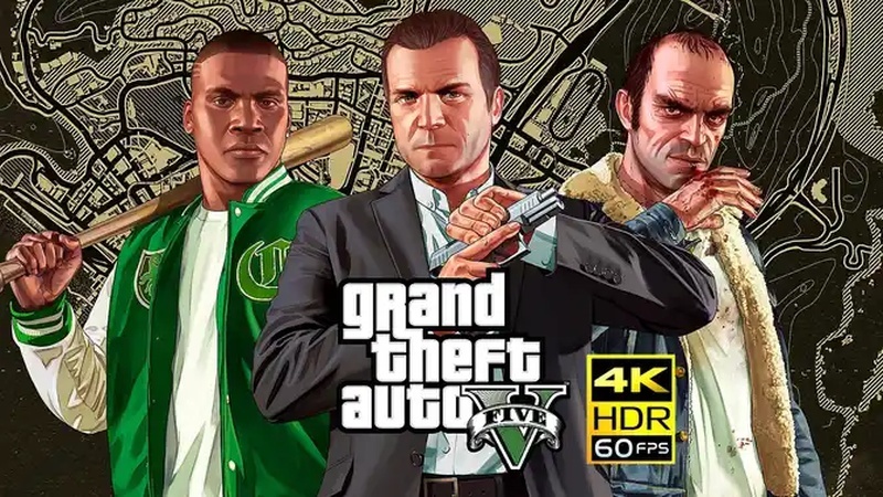 GTA5 XS强化版 怀旧游戏 经典故事模式01