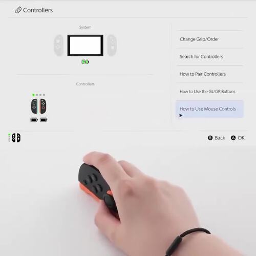NS2鼠标模式主界面操作首曝!任天堂新玩法抢先体验