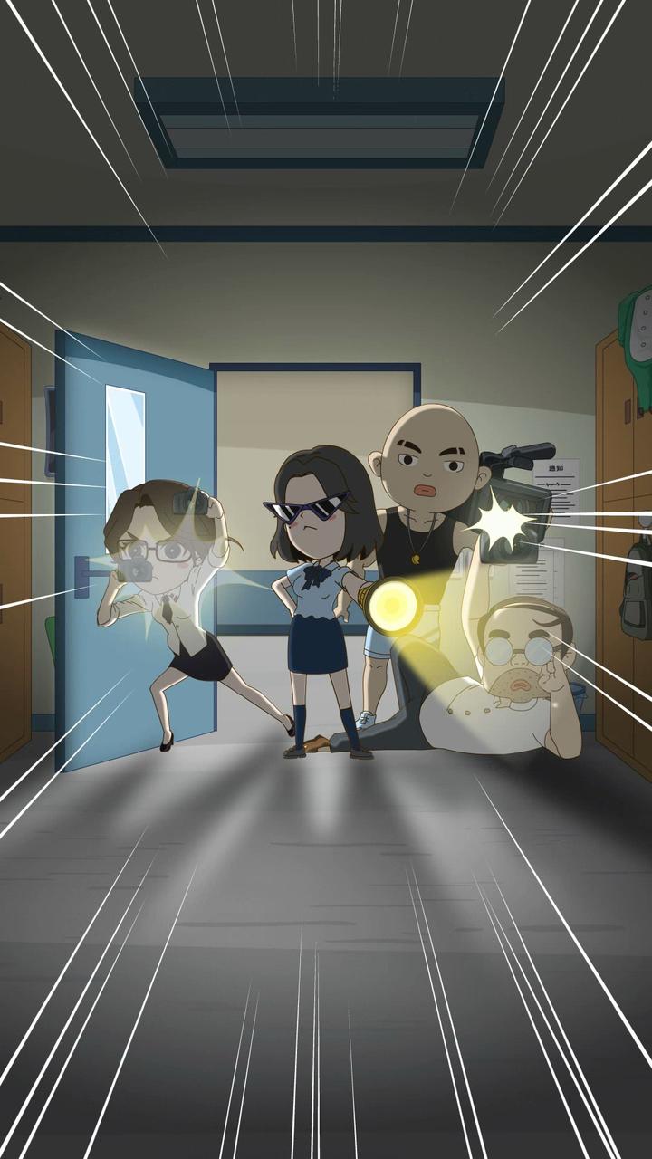 查寝专家突袭搜查,小学生半夜不睡觉竟还奇招百出#搞笑 #动画 #轻漫...