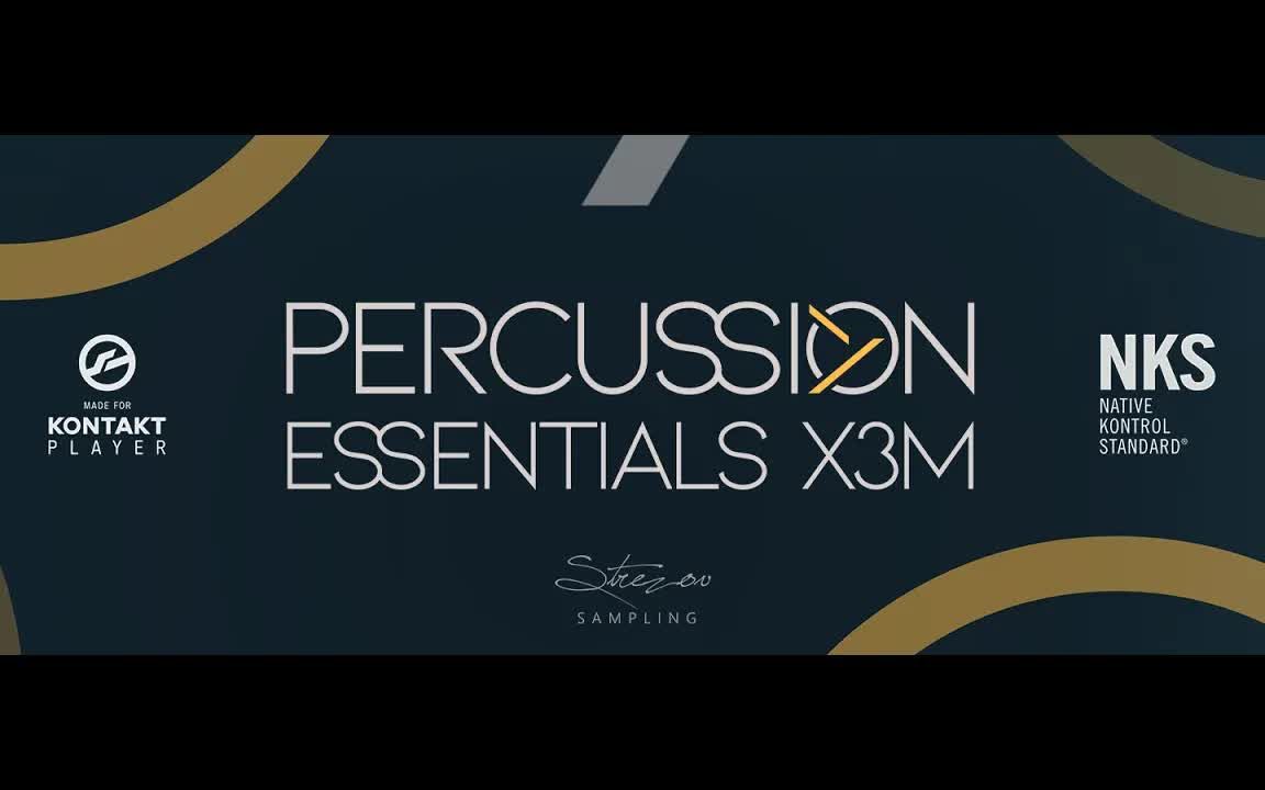 Strezov Sampling Percussion Essentials X3M 打击乐精选音色库介绍